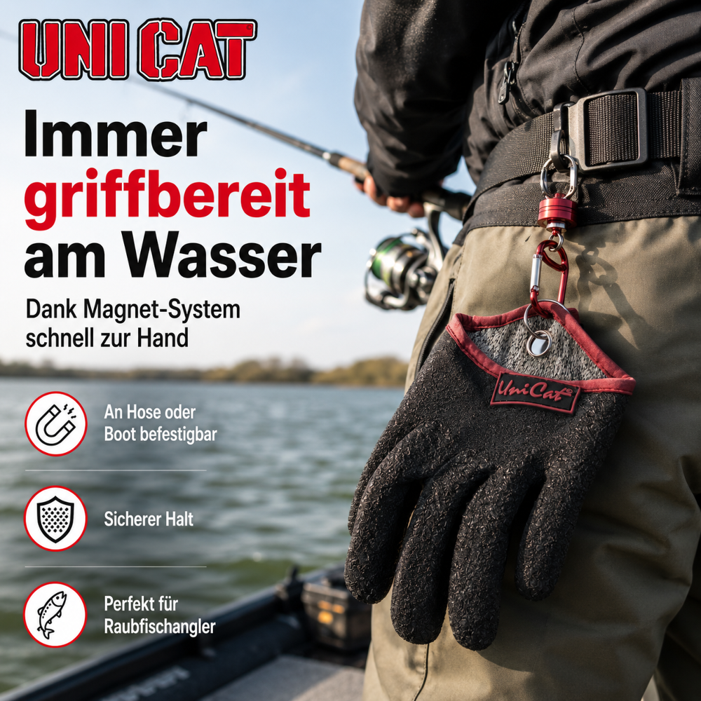 UNI CAT Easy Gripper + Magnet System – Landing Glove